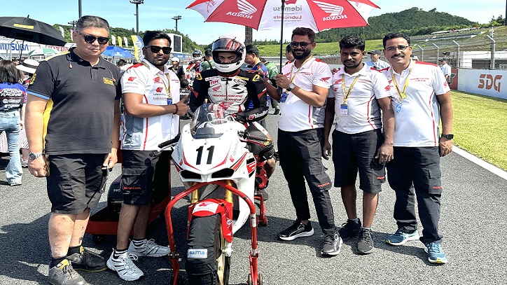 IDEMITSU Honda Racing India’s Kavin Quintal secures points in Race 1 of ...
