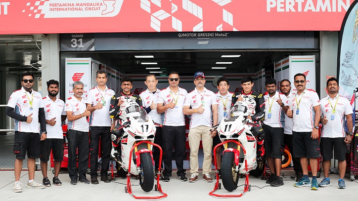 IDEMITSU Honda Racing India Riders show grit in Round 4 of 2024 FIM ...