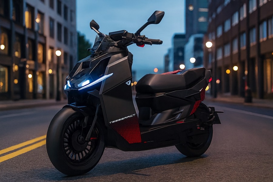 Ultraviolette Tesseract Electric Scooter: Design & Build Quality Review ...