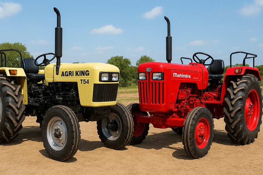 Tractor Showdown: Agri King T54 vs. Mahindra 575 DI XP Plus - Which is ...