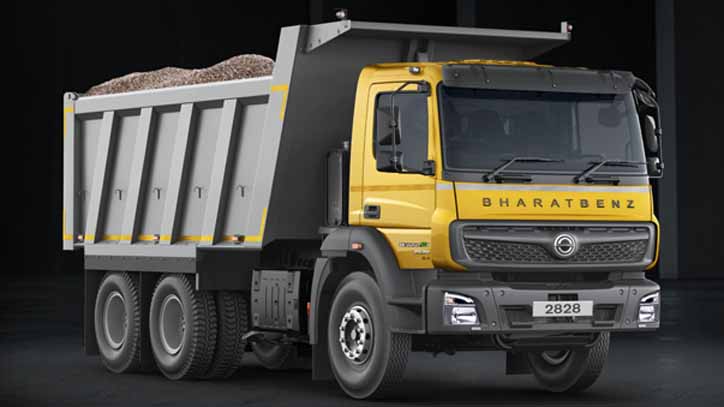 BharatBenz 2828C Tipper Price 2024 in India starts at Rs.[priceFrom ...