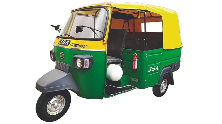 JSA NV CNG Passenger Auto Rickshaw Price 2024 Specifications, Images ...