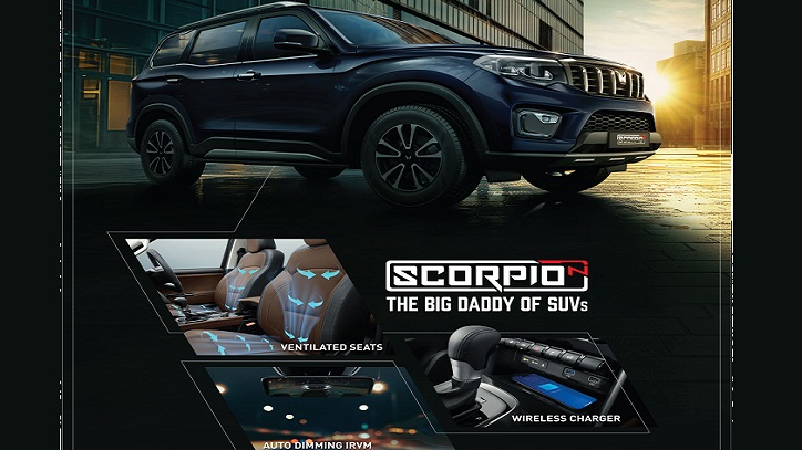 Mahindra introduces New Features in Scorpio-N Z8 Range