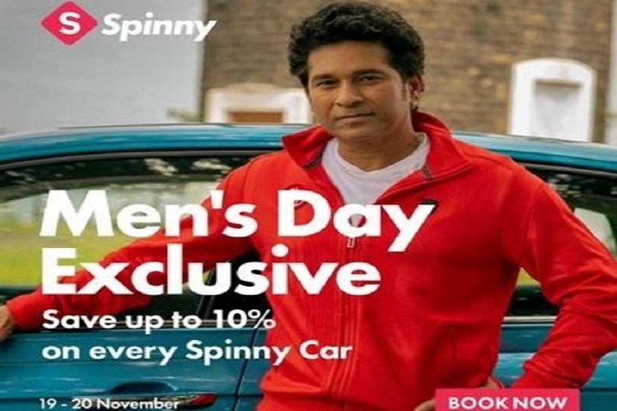 Spinny Launches ‘Men’s Day Exclusive’ Campaign with savings upto 10%