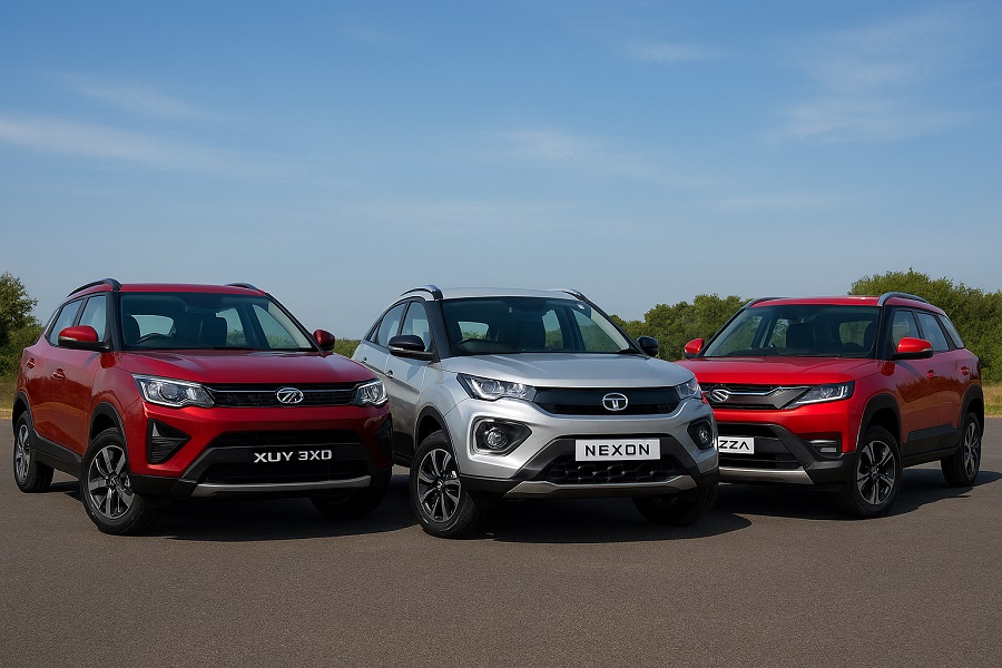 Clash of the Titans: XUV 3XO vs Tata Nexon vs Brezza – The Ultimate ...