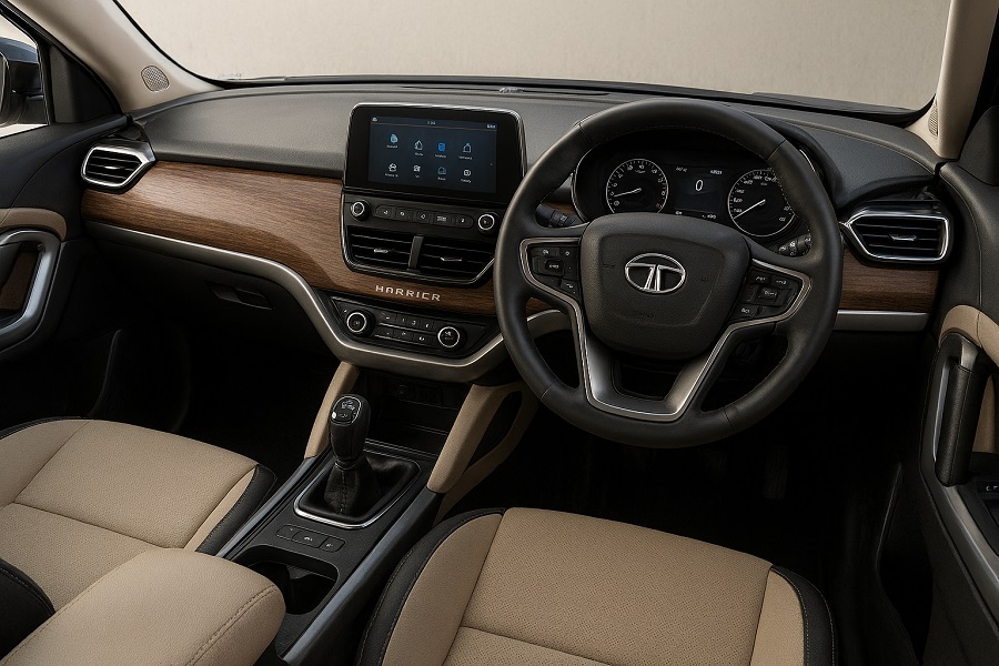 Tata Harrier Interior Review: A New Benchmark for Comfort, Space, and ...